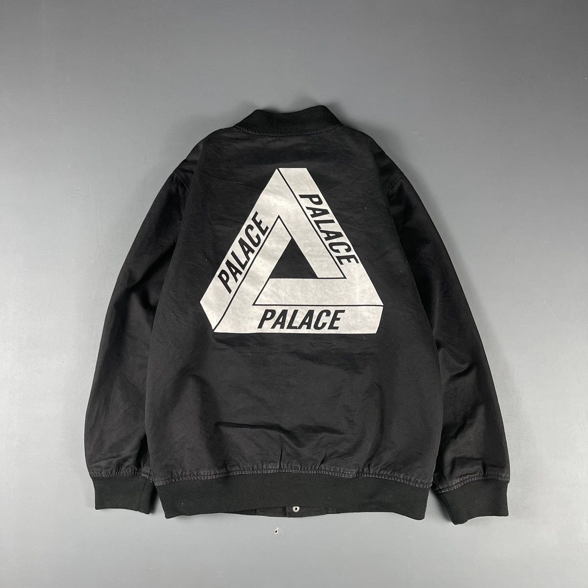 Bomber Jacket × Palace × Streetwear Palace Bomber Jacket Big Logo | Grailed