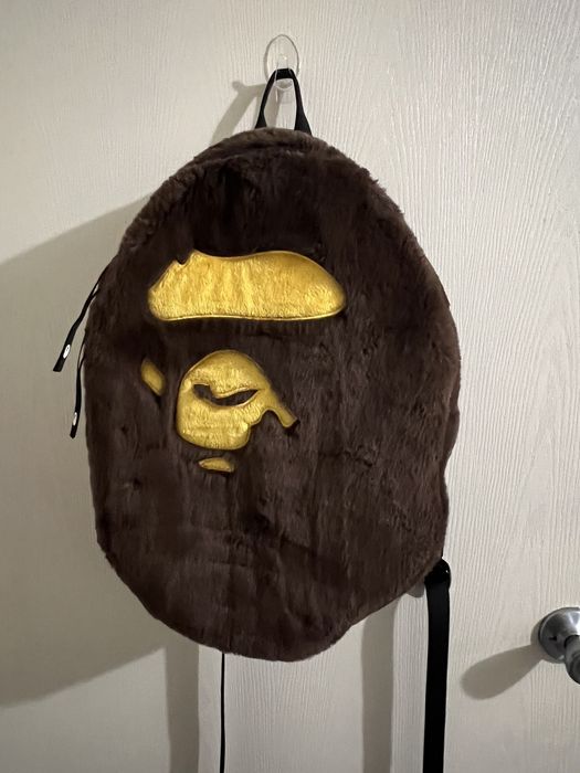 Bape Ape Head Backpack | Grailed