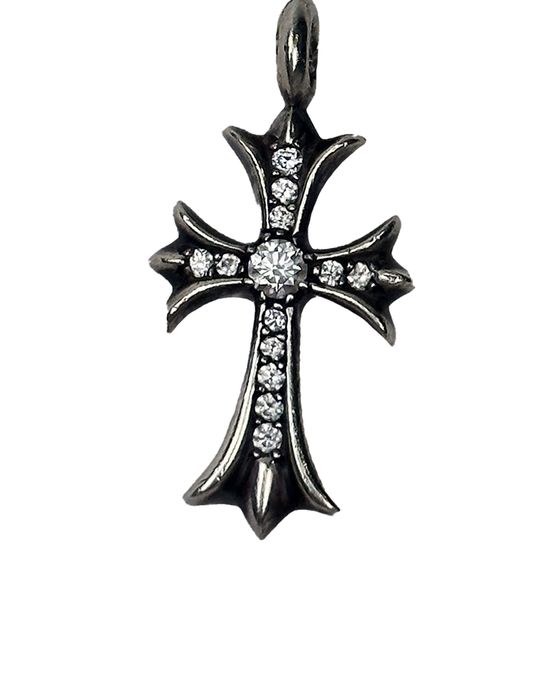Chrome Hearts Chrome Hearts Factory Diamond Paved Tiny Cross Pendant ... Chrome Hearts Chrome Hearts Factory Diamond Paved Tiny Cross Pendant ...