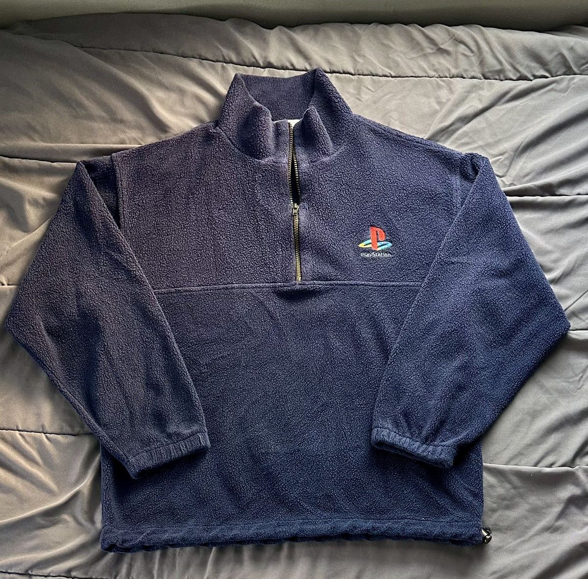 Playstation × Vintage Vintage PlayStation 1/4 Zip | Grailed