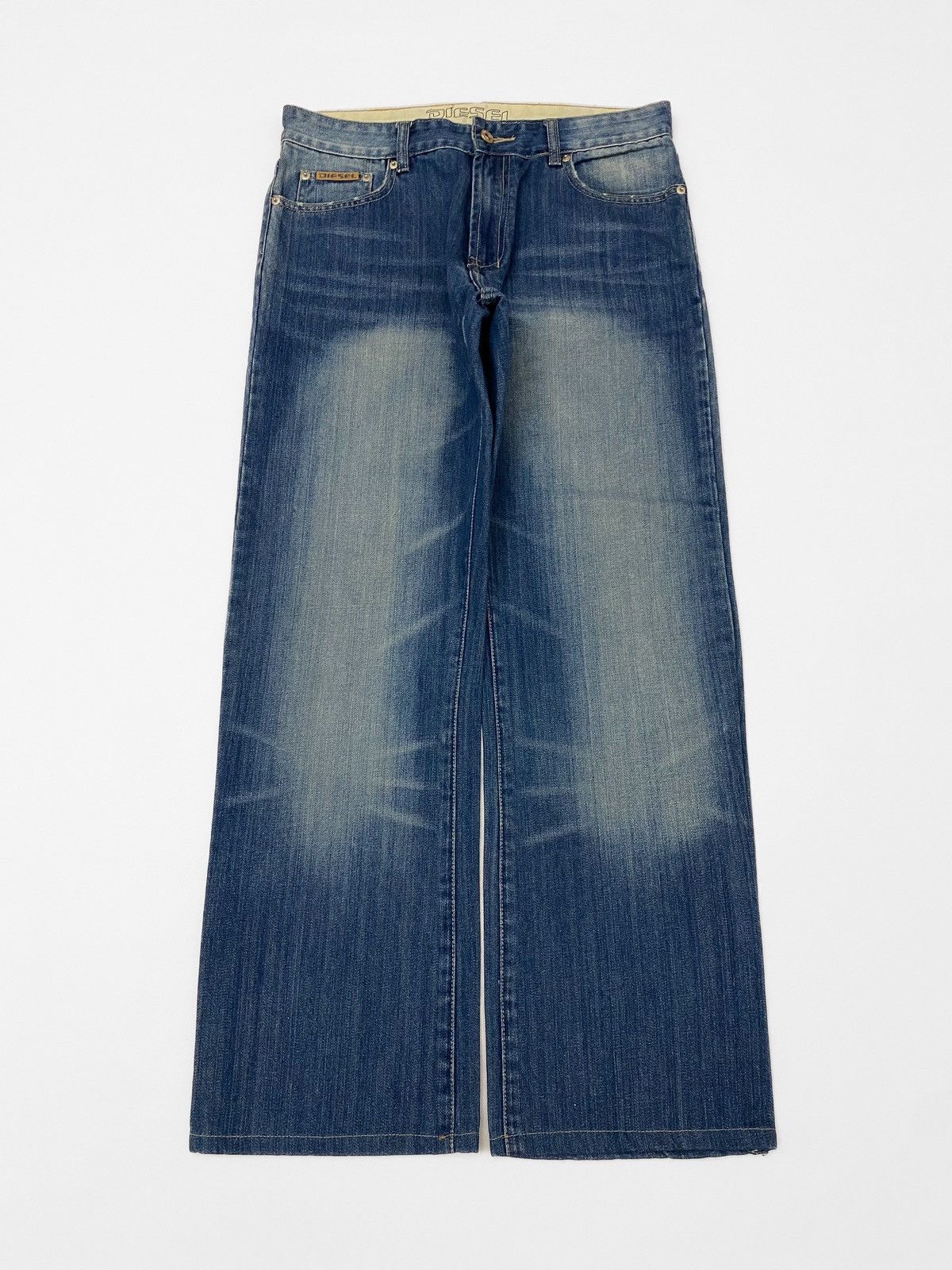 Diesel × Streetwear × Vintage Vintage Archive Diesel Wash Blue Denim ...