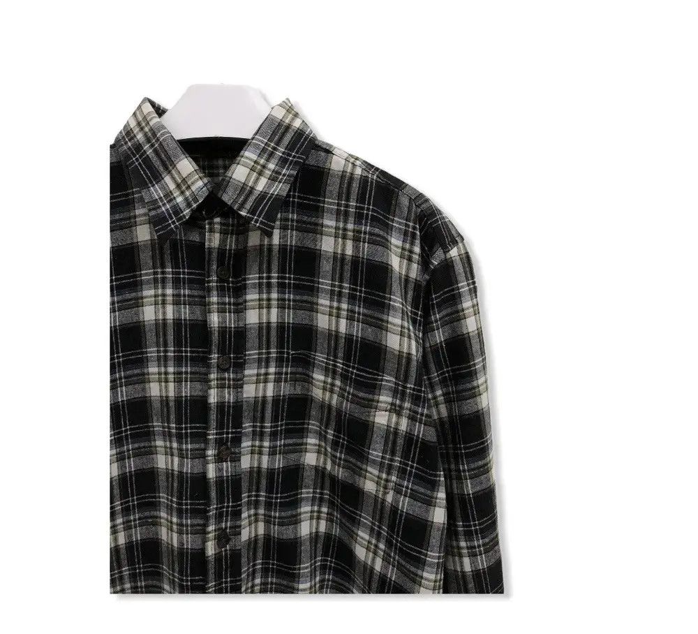 Flannel × Streetwear × Vintage Vintage First Down Plaid Tartan Flannel ...