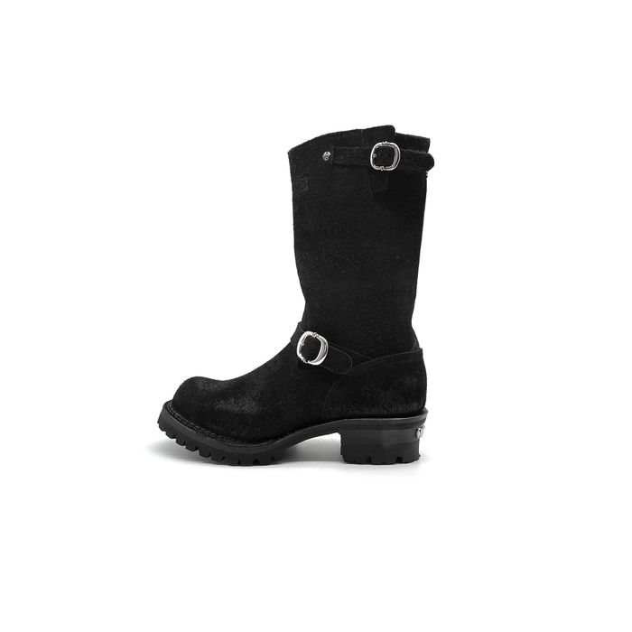 Chrome Hearts Chrome Hearts Wesco Suede Riding Boots | Grailed