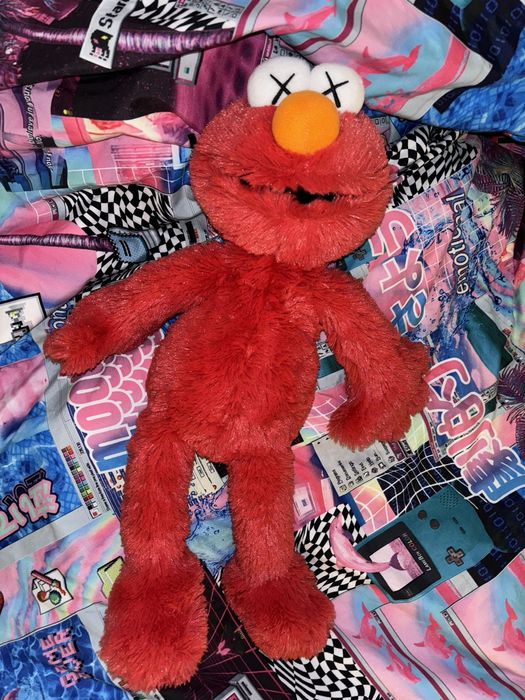 Kaws KAWS x Sesame Street Elmo | Grailed