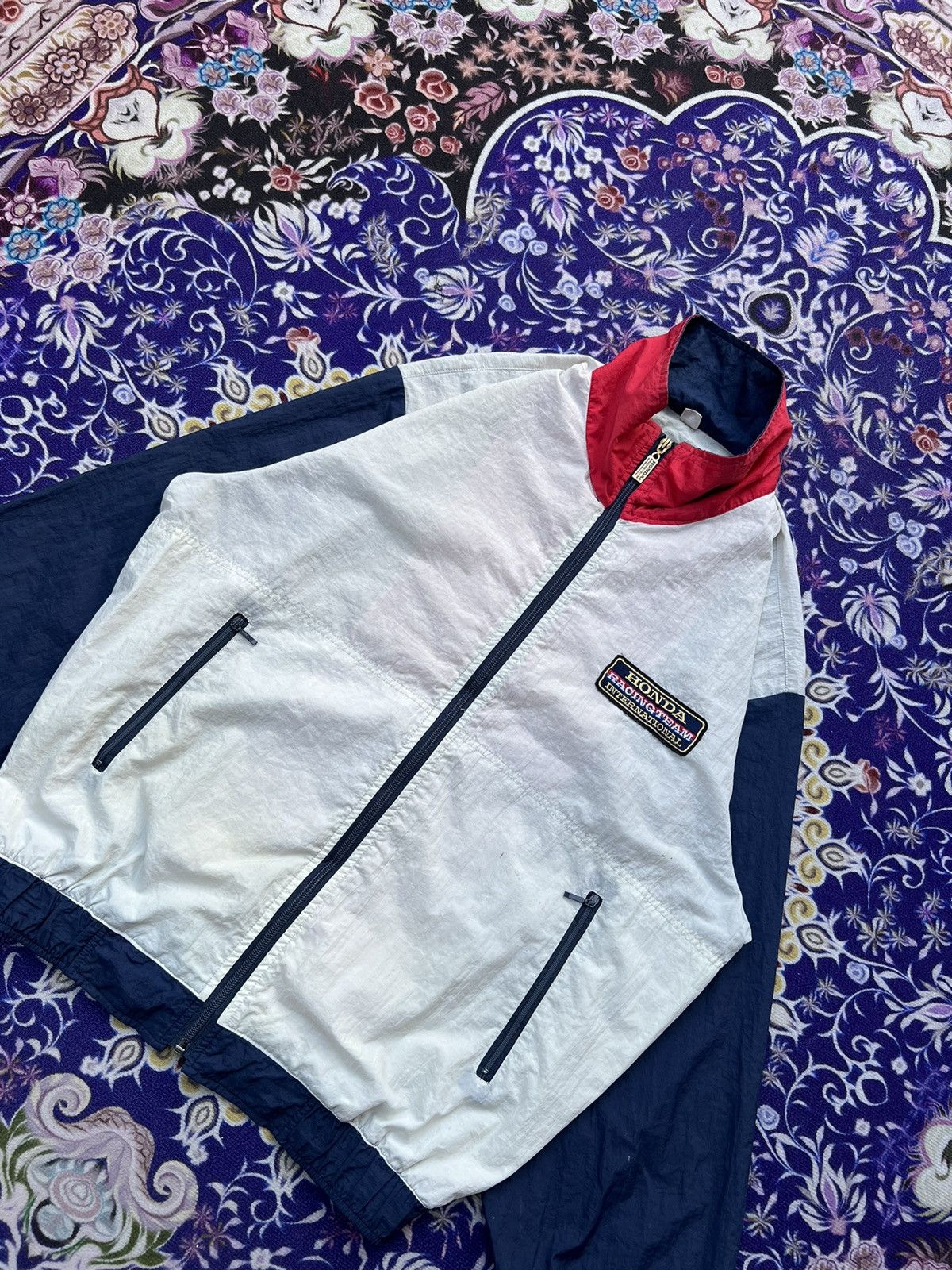 Sports Specialties 80s Honda Racing Team International Racing Jacket ...