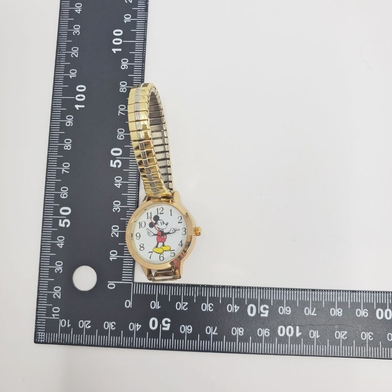 Disney Disney Mickey Mouse Gold Metal Band Watch - Iconic Style! | Grailed