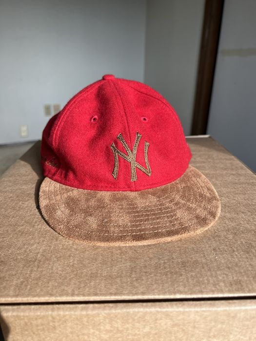 New Era Aime Leon Dore New Era Melton Wool Yankees Hat | Grailed