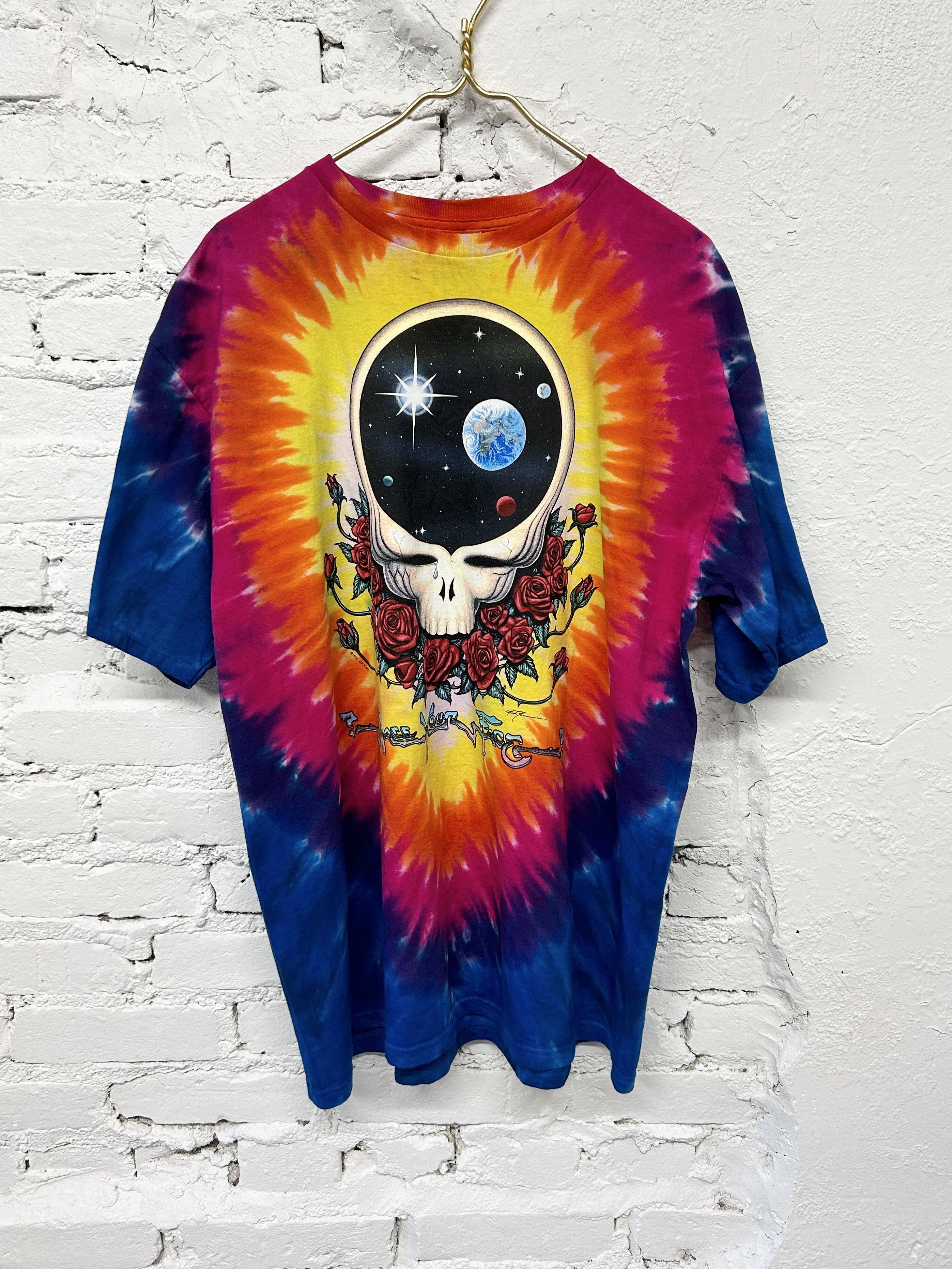 Liquid Blue Vintage 1992 Grateful Dead "Space Your Face" Tie Dye T ...