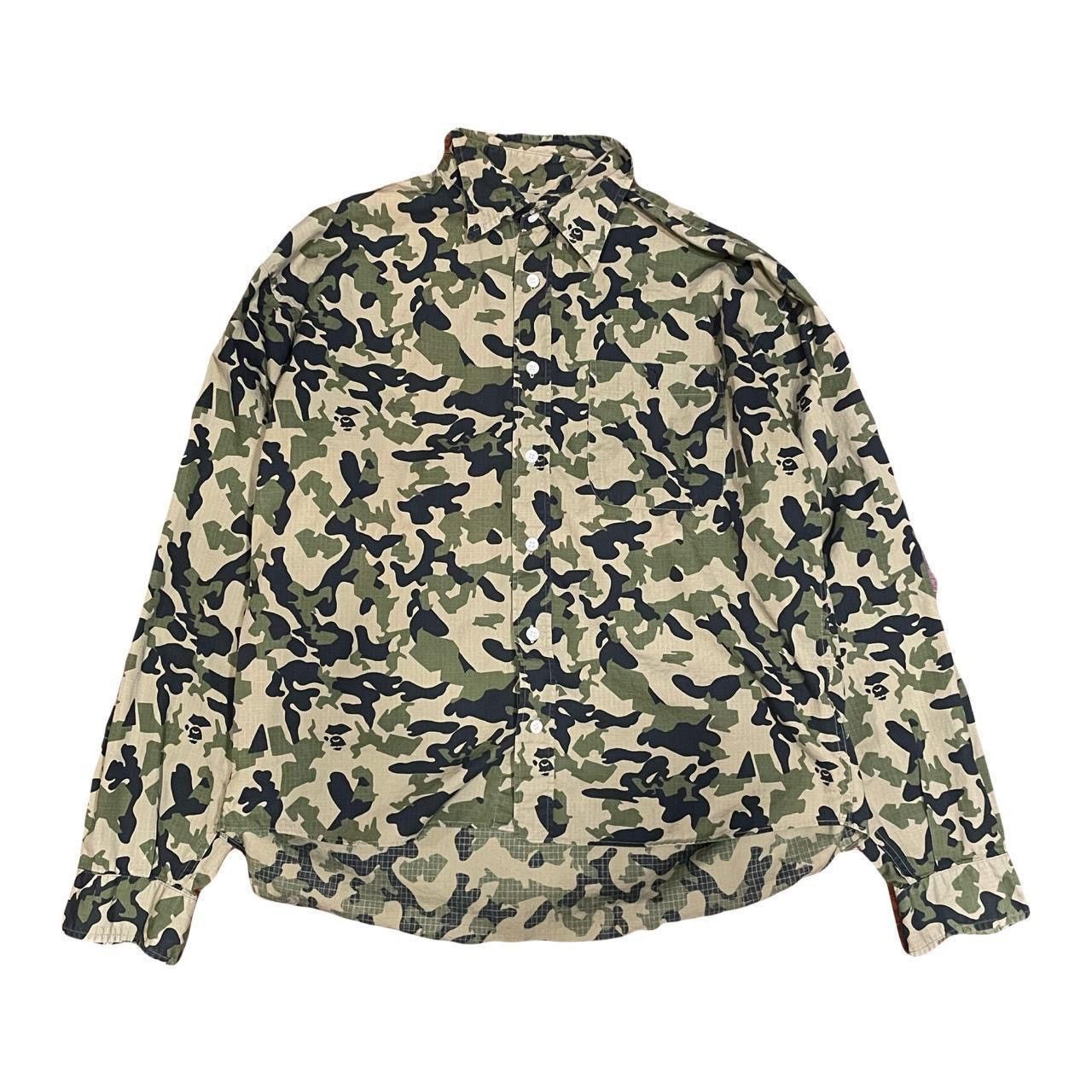 Bape 90s Ultra Rare Bape First Camo Button Up Vintage Y2K | Grailed