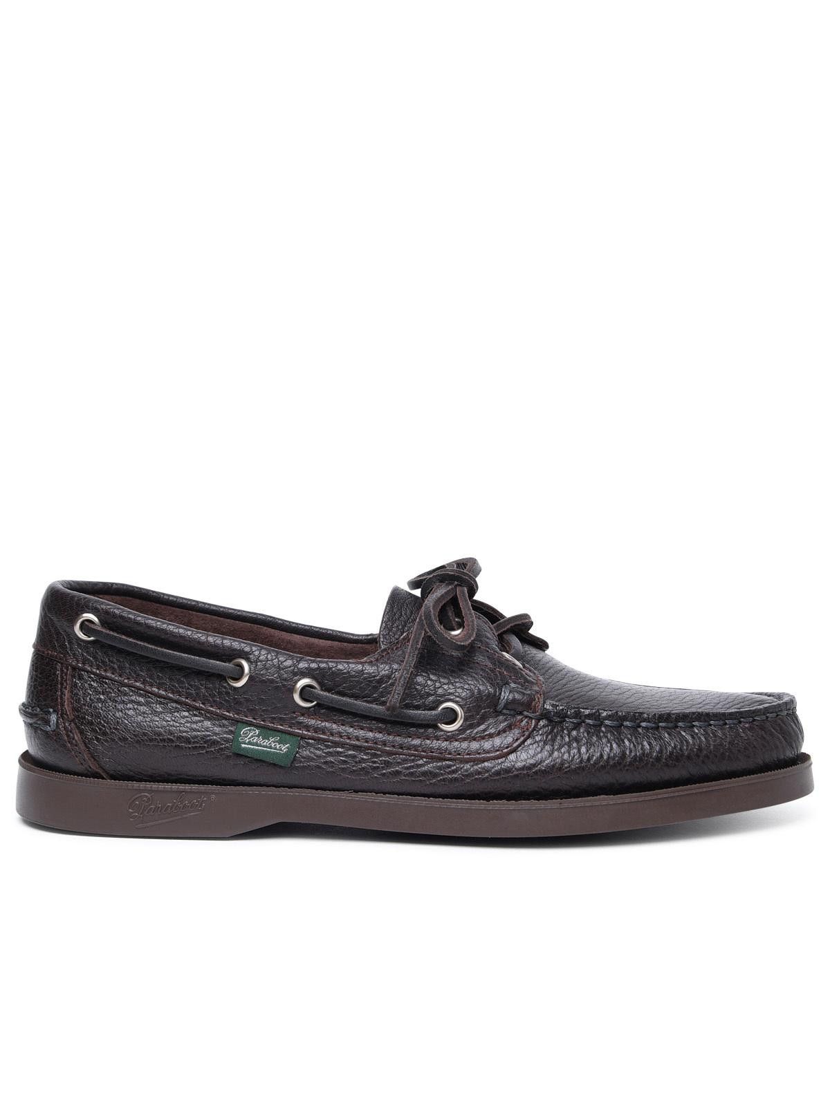 Paraboot Paraboot 'barth' Brown Leather Loafers | Grailed
