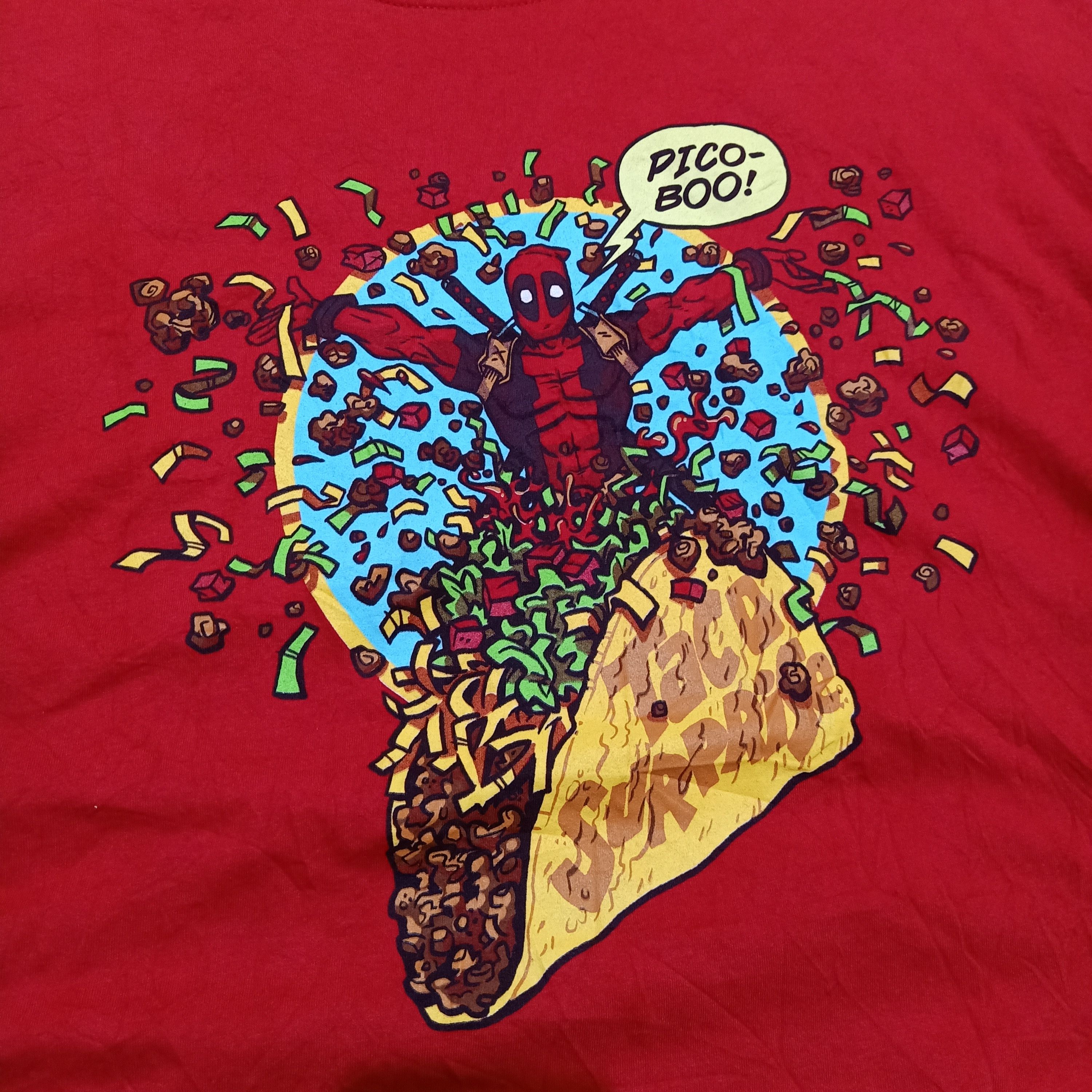 Cartoon Network × Marvel Comics Marvel Deadpool Taco Surprise Pico Boo ...