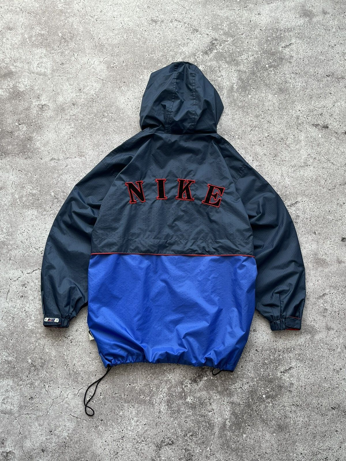 Nike Nike Vintage Nylon Big Nike Logo Light Jacket Gorpcore | Grailed