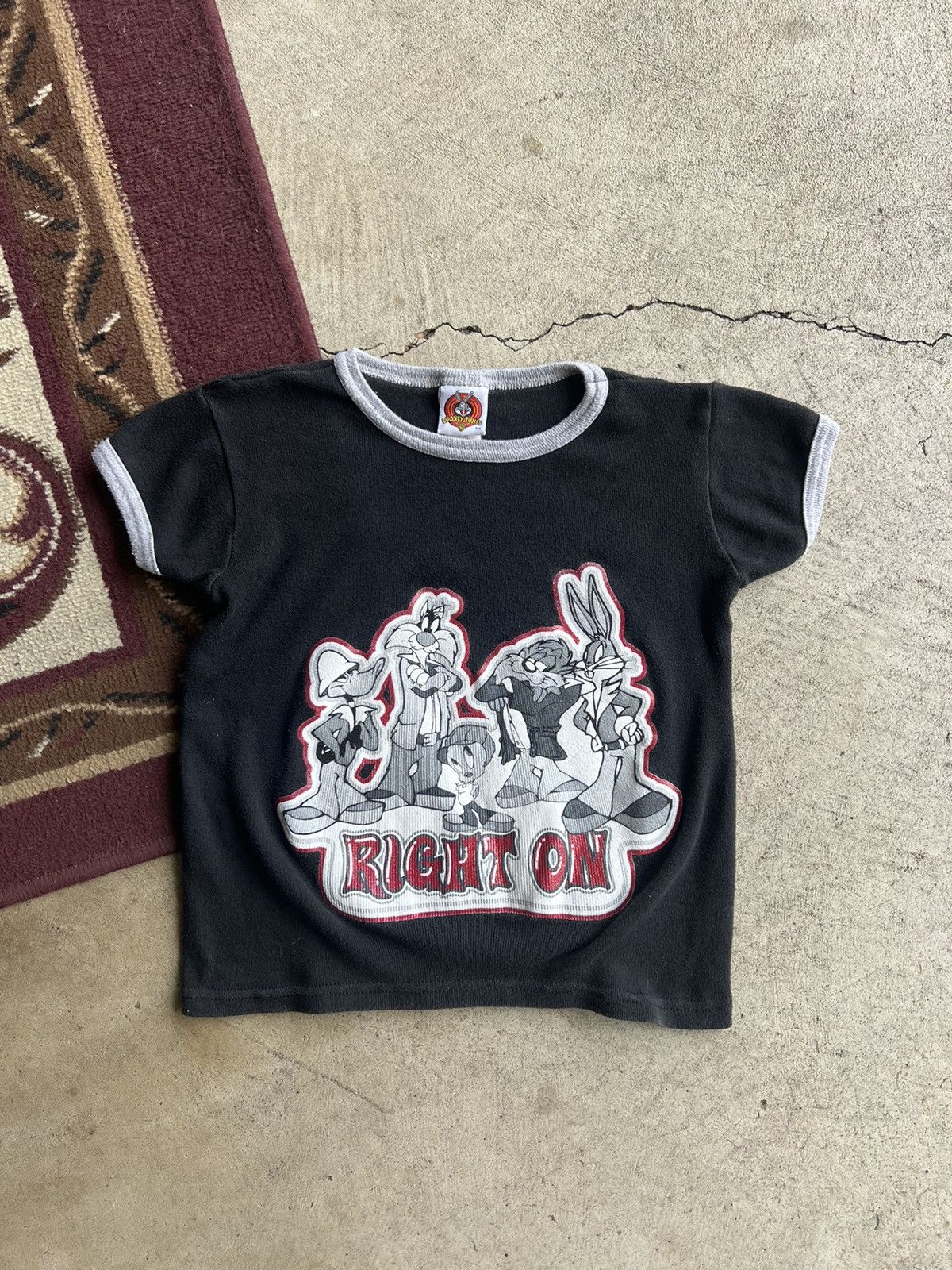 Acme Clothing × Made In Usa × Vintage 1998 Looney Tunes Baby Tee | Grailed