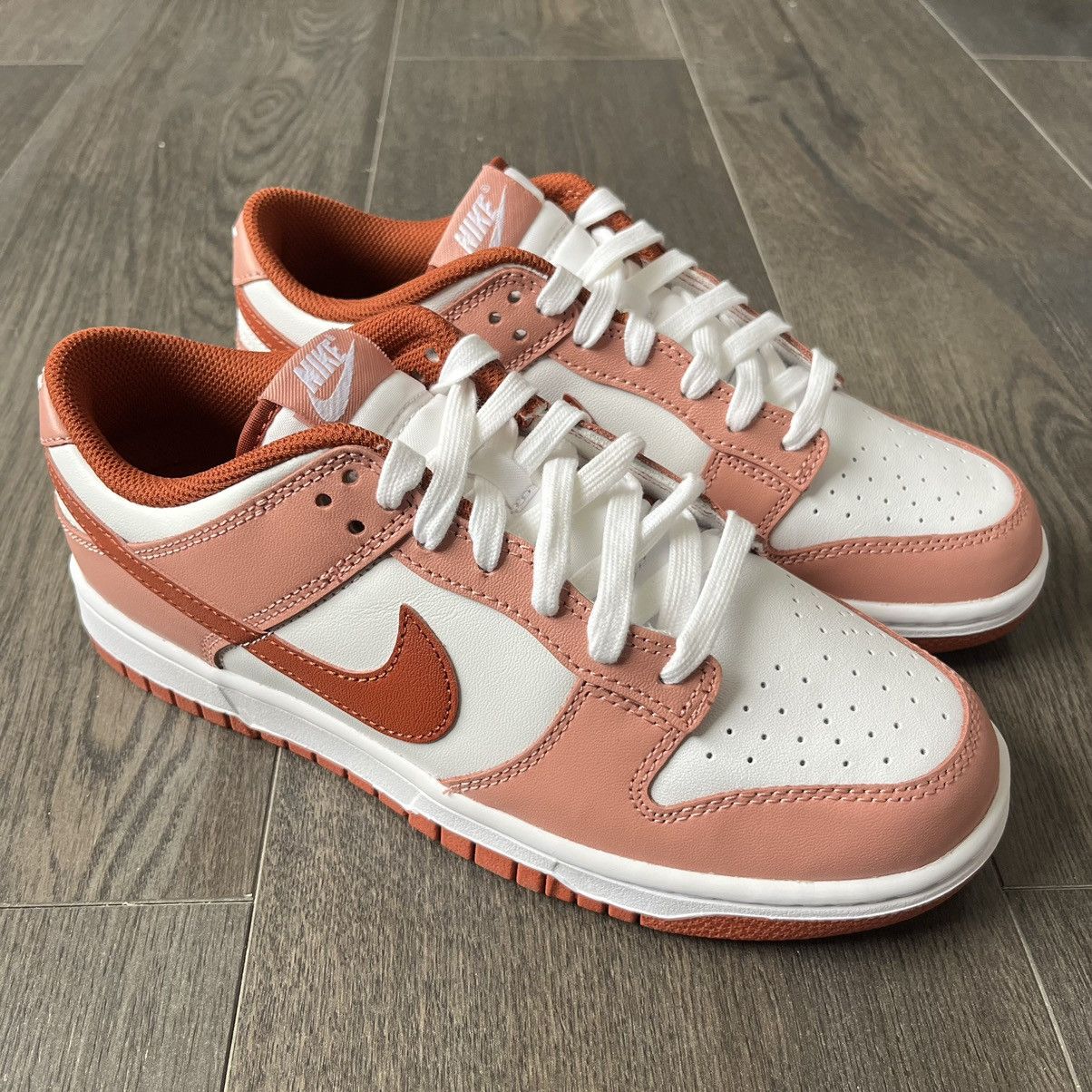 Nike × Streetwear Red Stardust Dunks 8 Men 9.5 Women | Grailed
