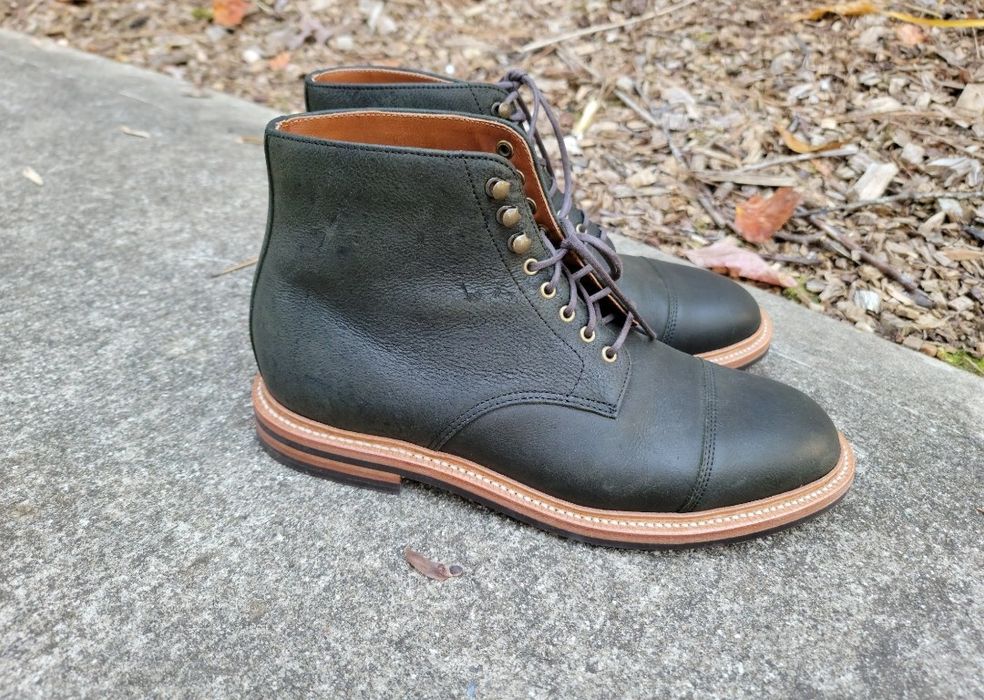 Grant Stone Green Kudu Leather Boot | Grailed