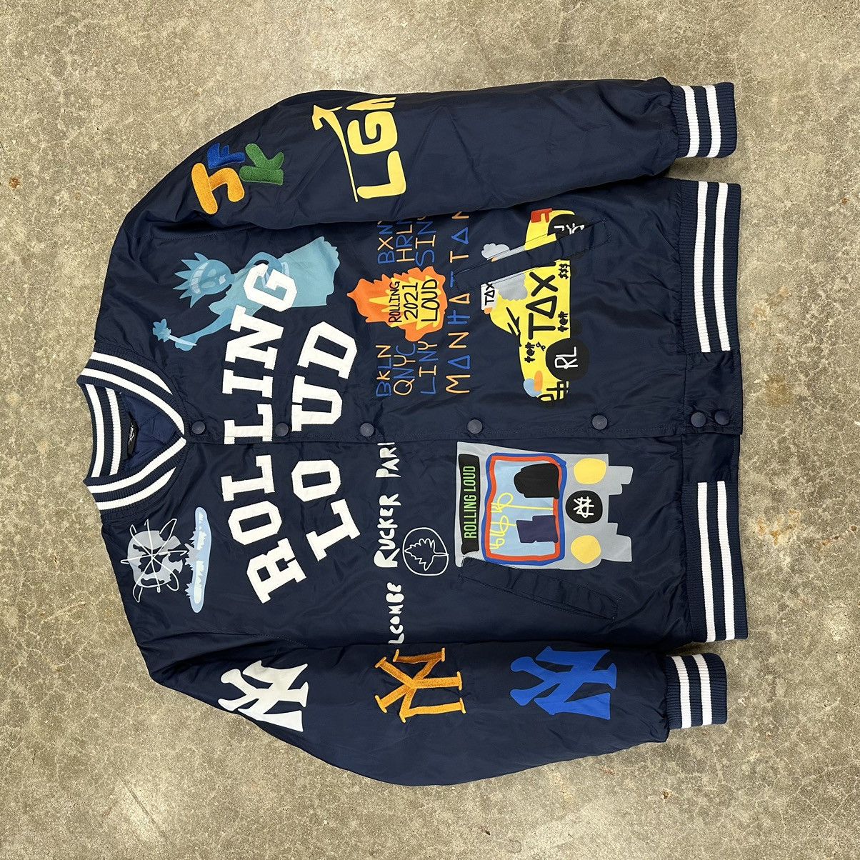 Rolling Loud Rolling Loud 2021 varsity bomber jacket | Grailed