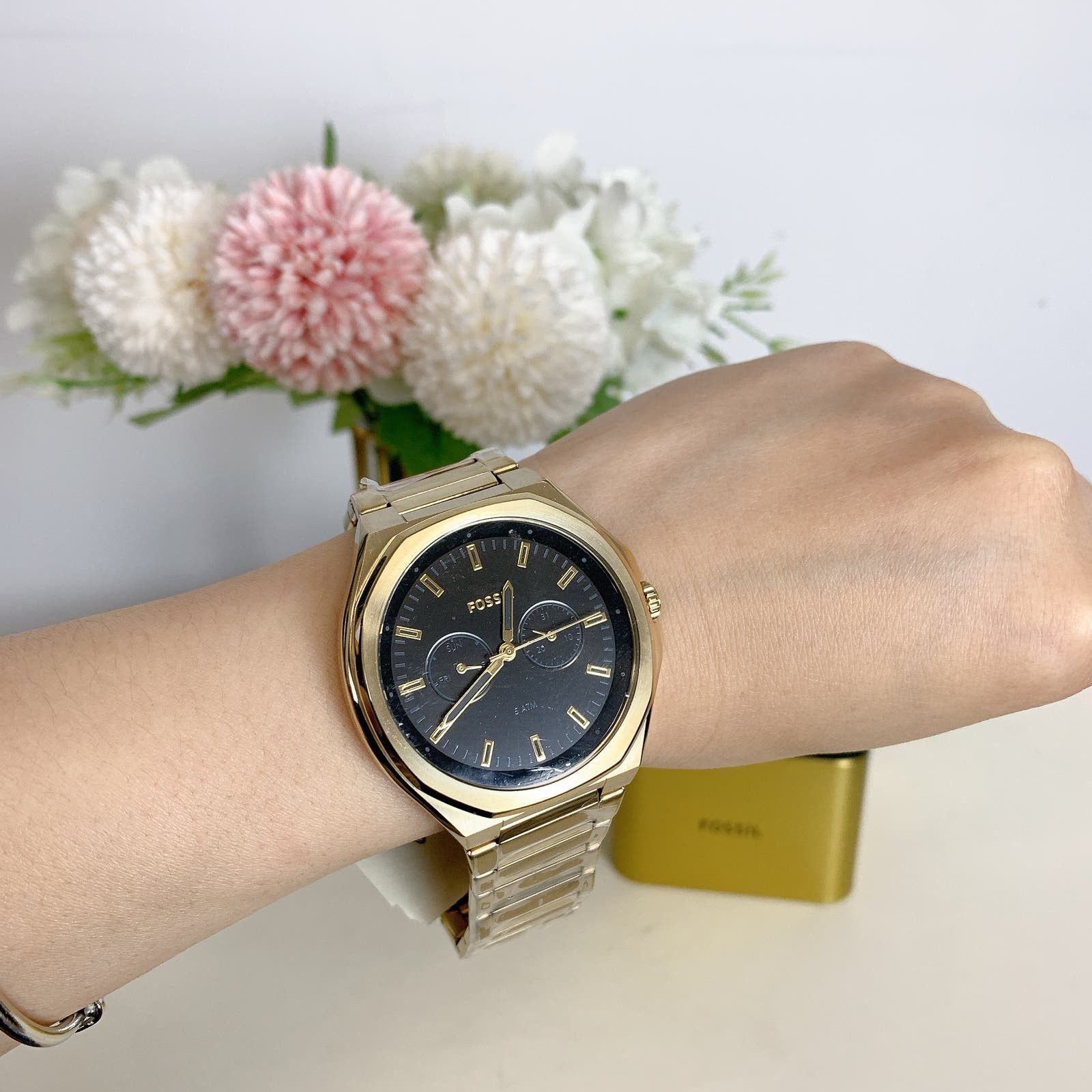 Fossil Fossil BQ2611 Evanston Multifunction Gold-Tone Stainless | Grailed