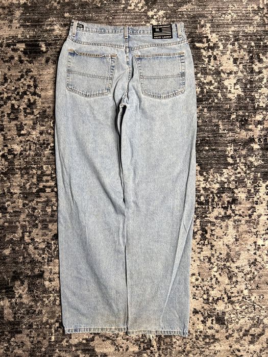 Polo Ralph Lauren Crazy Rare Vintage Polo Ralph Lauren Baggy Denim | Grailed