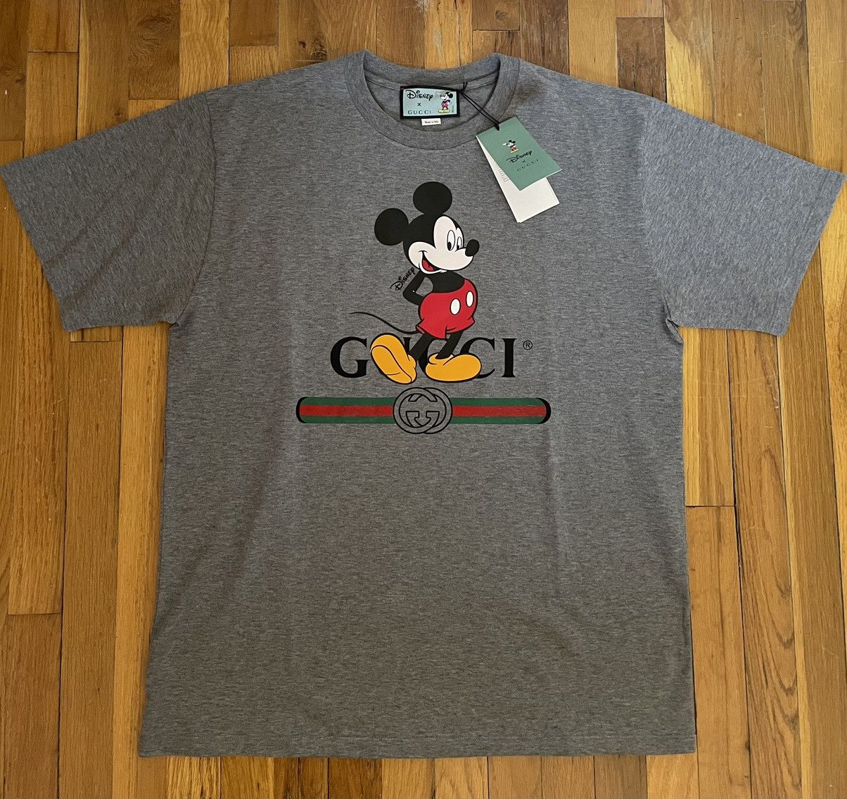 Disney × Gucci × Mickey Mouse Gucci x Disney Mickey Mouse T-shirt | Grailed
