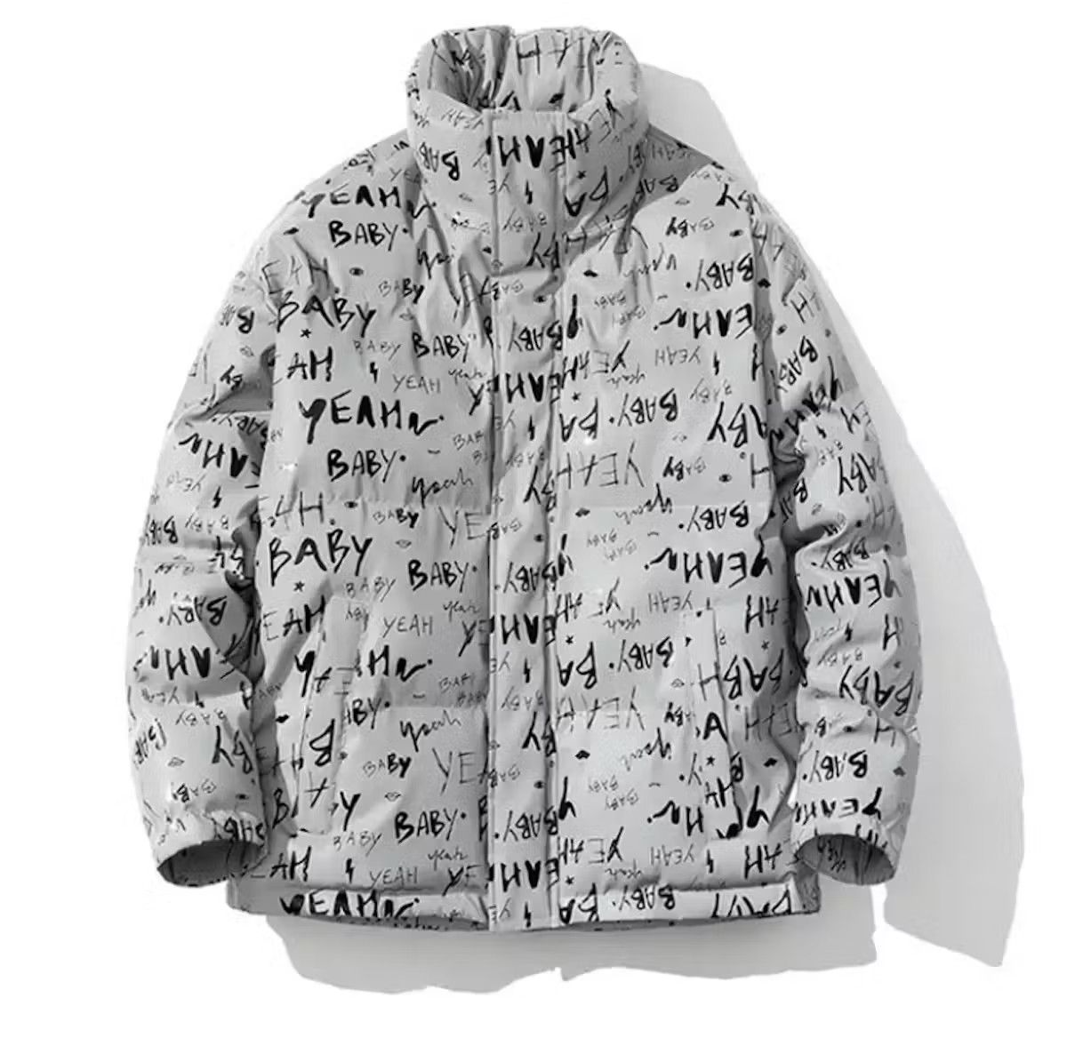 Vintage Japanese style vintage down jacket punk streetwear | Grailed