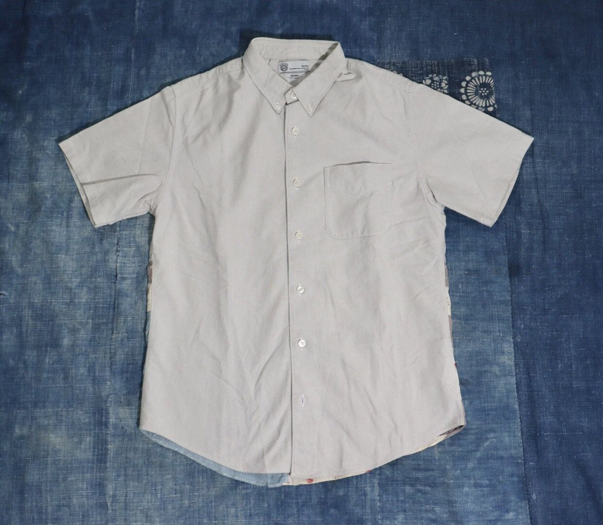 Visvim Visvim flag short sleeve patchwork shirt | Grailed