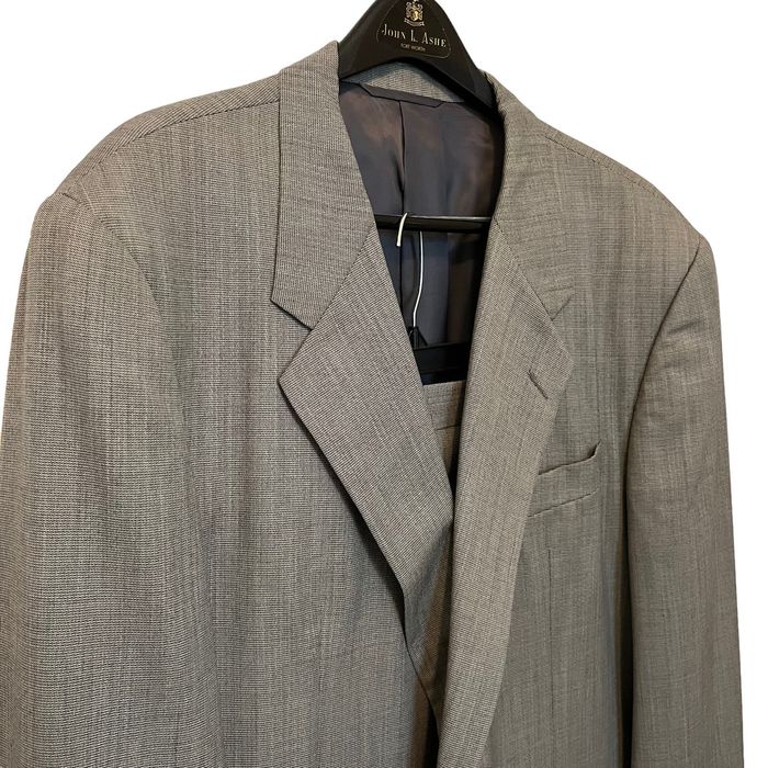 Hickey Freeman Hickey Freeman Suit Andrews Wool Black 48L | Grailed