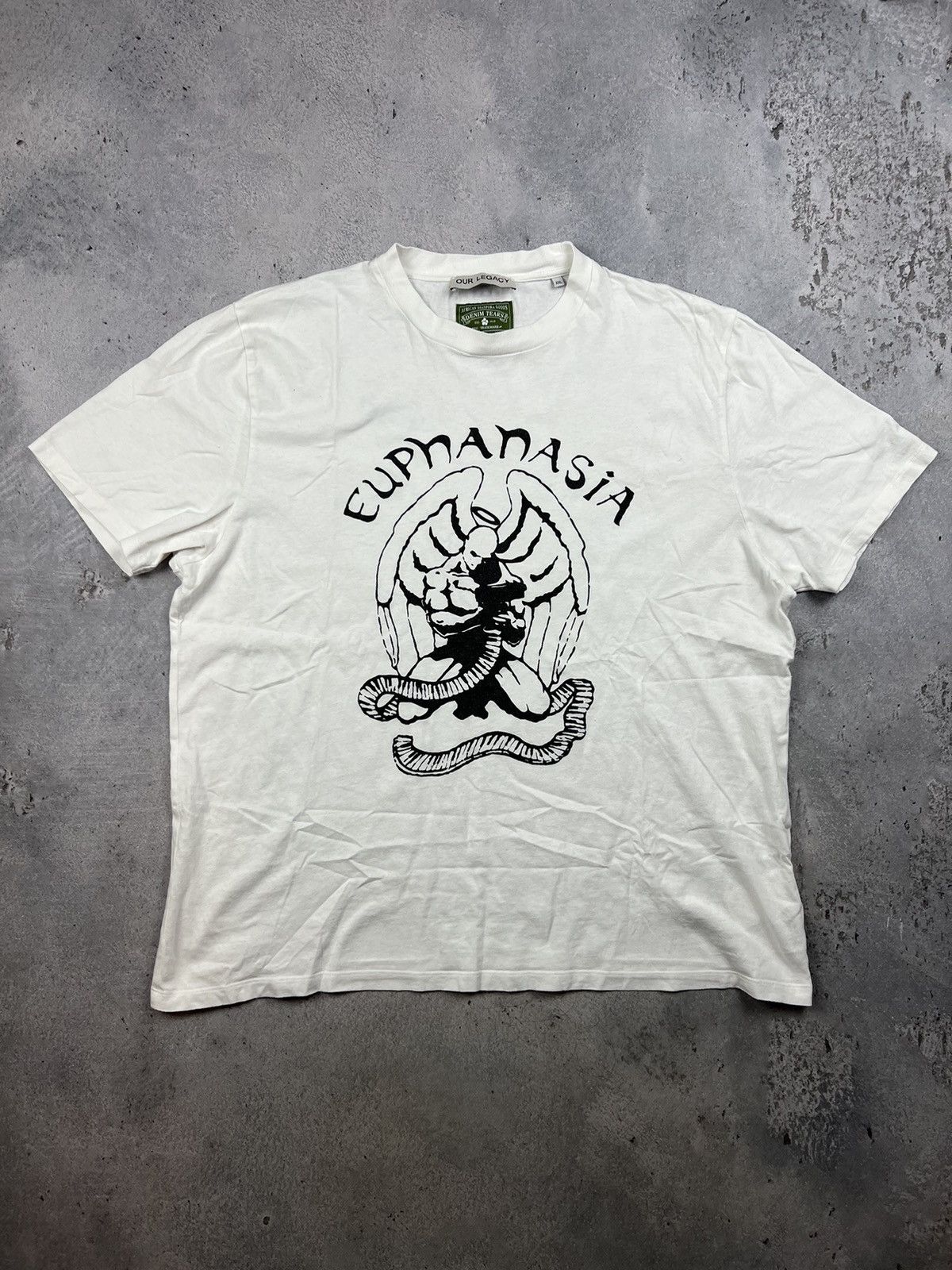 DENIM TEARS × Our Legacy Our legacy x Denim tears 2pac euphanasia t ...
