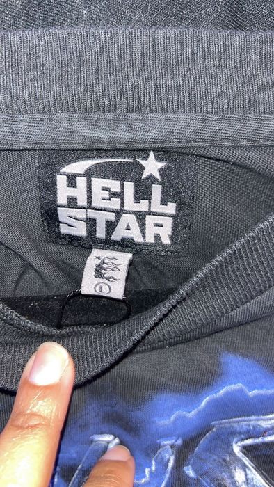 HELLSTAR Hellstar Capsule 10 Powered by the star brain long sleeve | Grailed