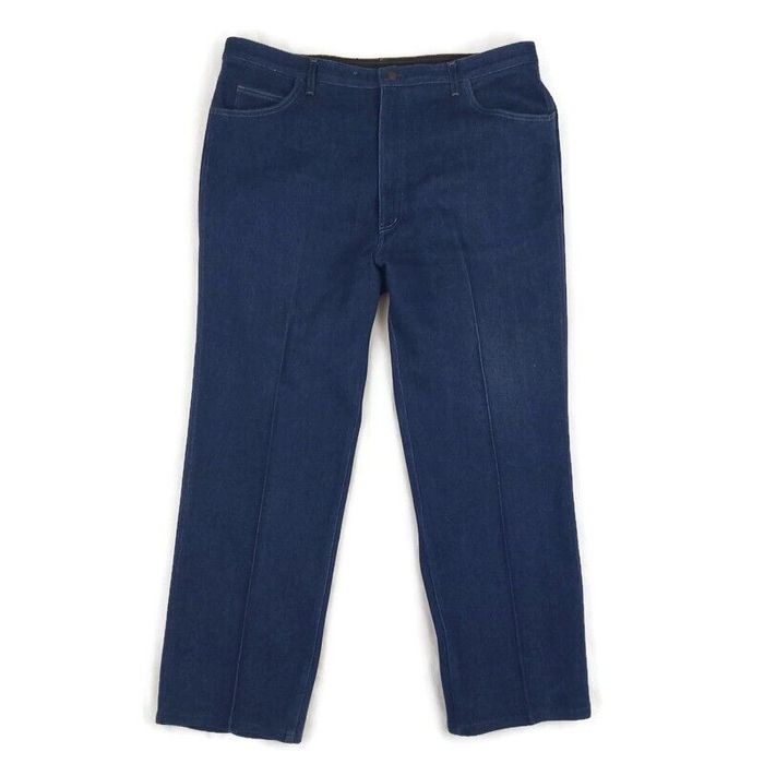 Chaps Chaps Taylor Togs Blue Denim Jeans Mens Size 44X31 Tag 44X32 Zip ...