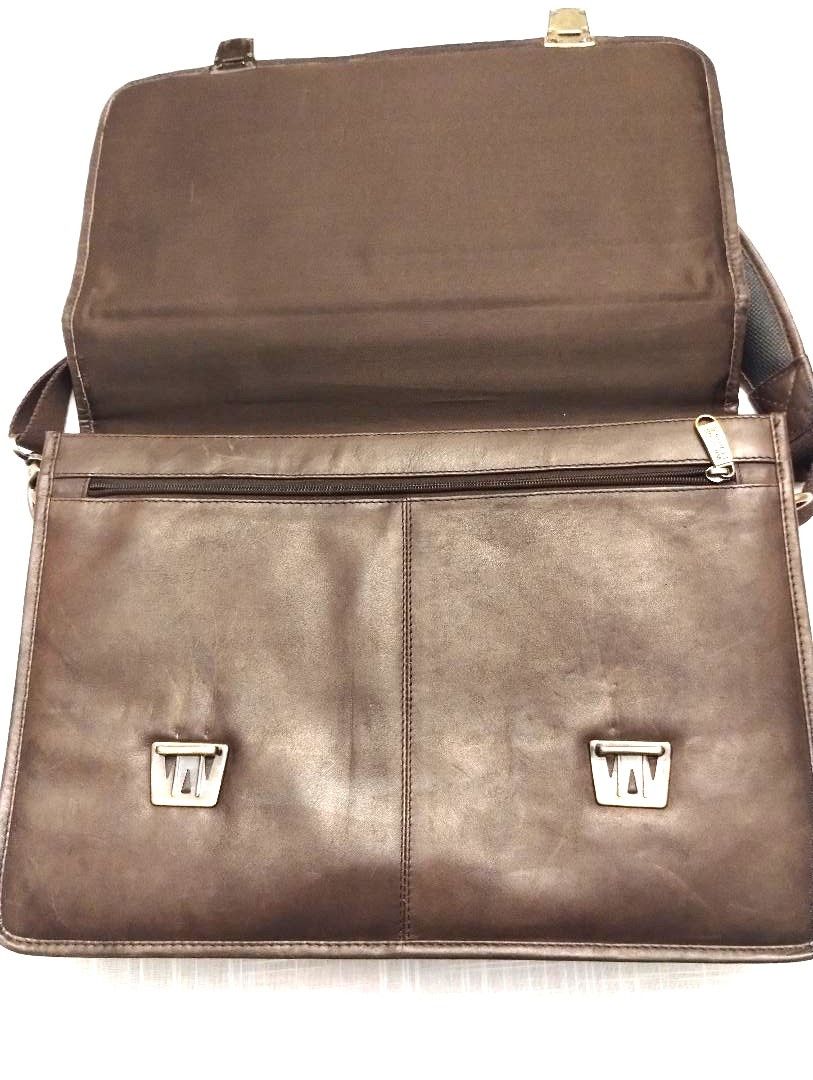 Wilsons Leather Vintage Wilson 100% Leather Laptop/Attache/Briefcase ...