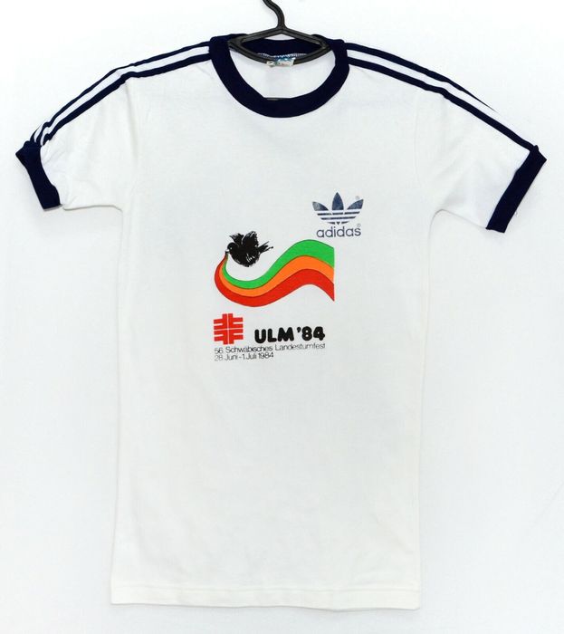 Adidas ADIDAS VINTAGE GERMANY 1984 ULM SHIRT JERSEY SIZE M ADULT | Grailed