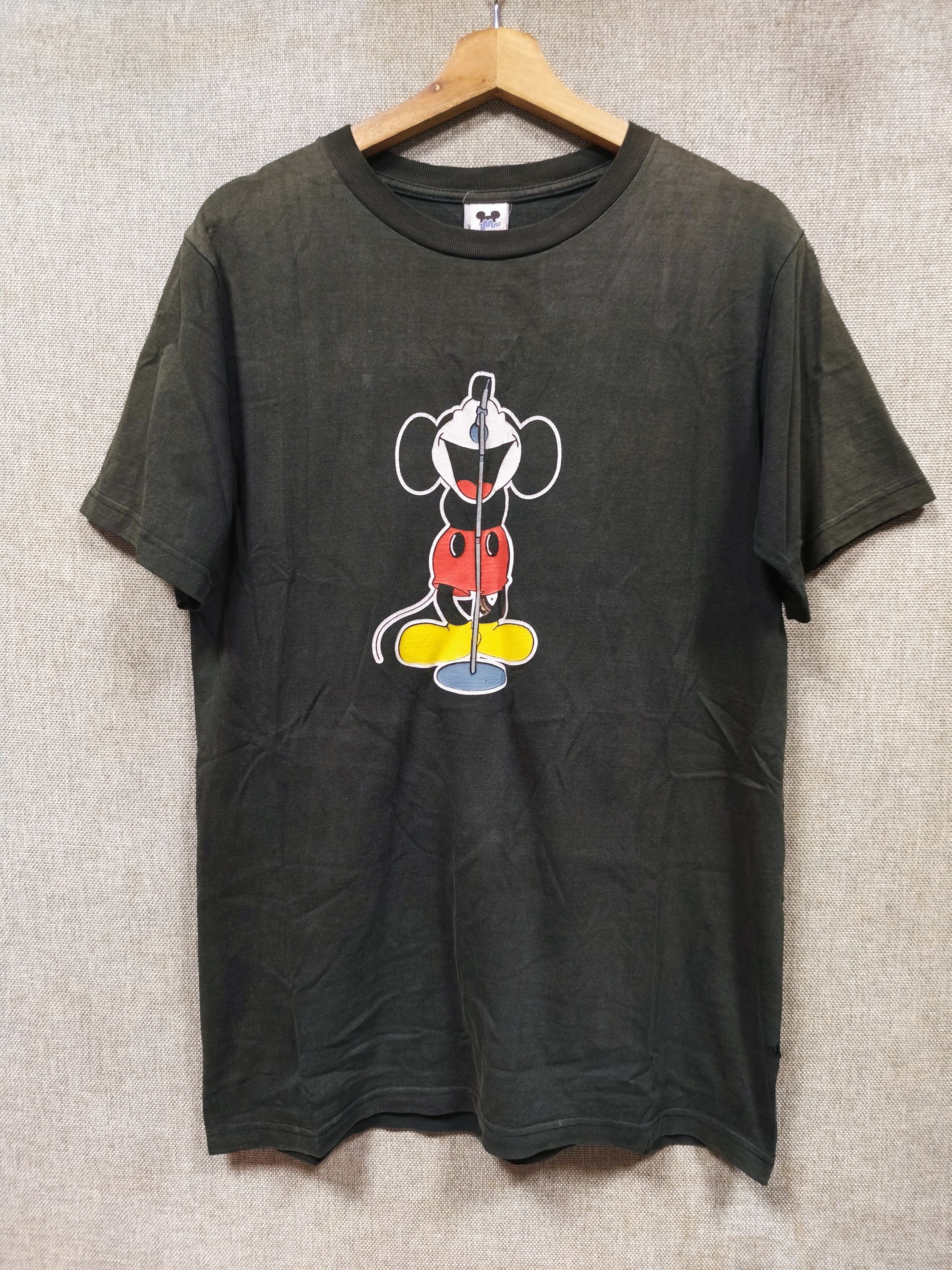 Anvil × Band Tees × Disney Number Nine Mickey Mouse Oasis Liam ...