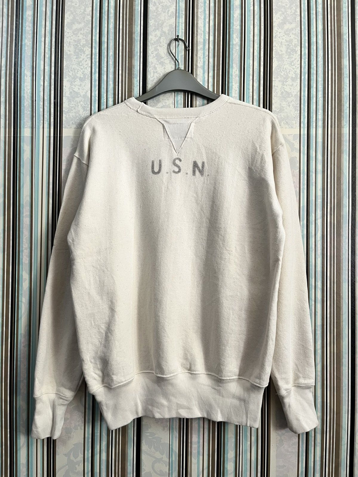 Military 1990s Reserve weave usn stencil bronson mfg #B2 | Grailed