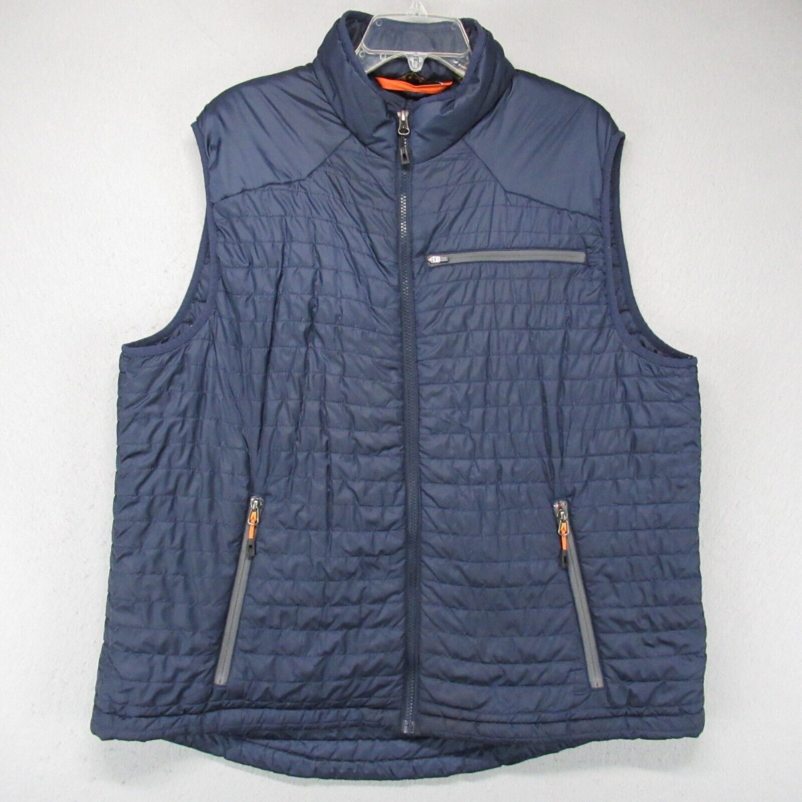 Orvis Orvis Vest Adult XL Blue Puffer Jacket Pack and Go drift ...
