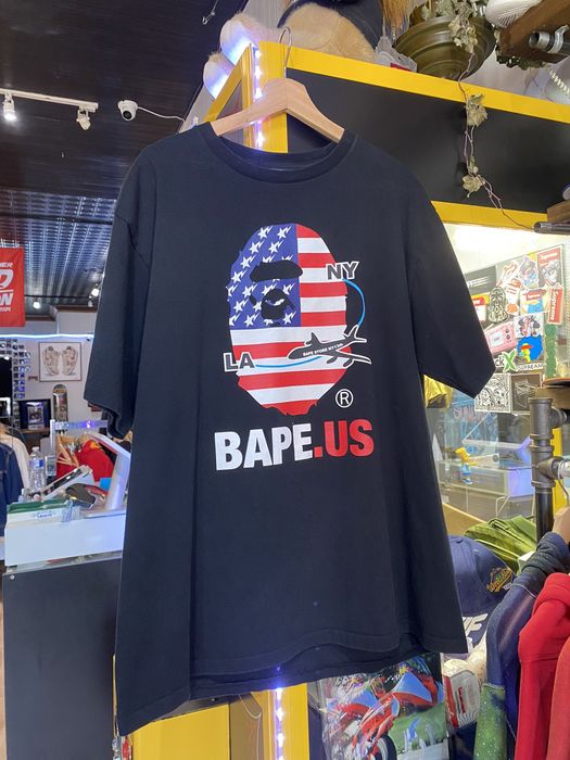 Bape BAPE Bathing Ape LA to NY Bape Tshirt | Grailed