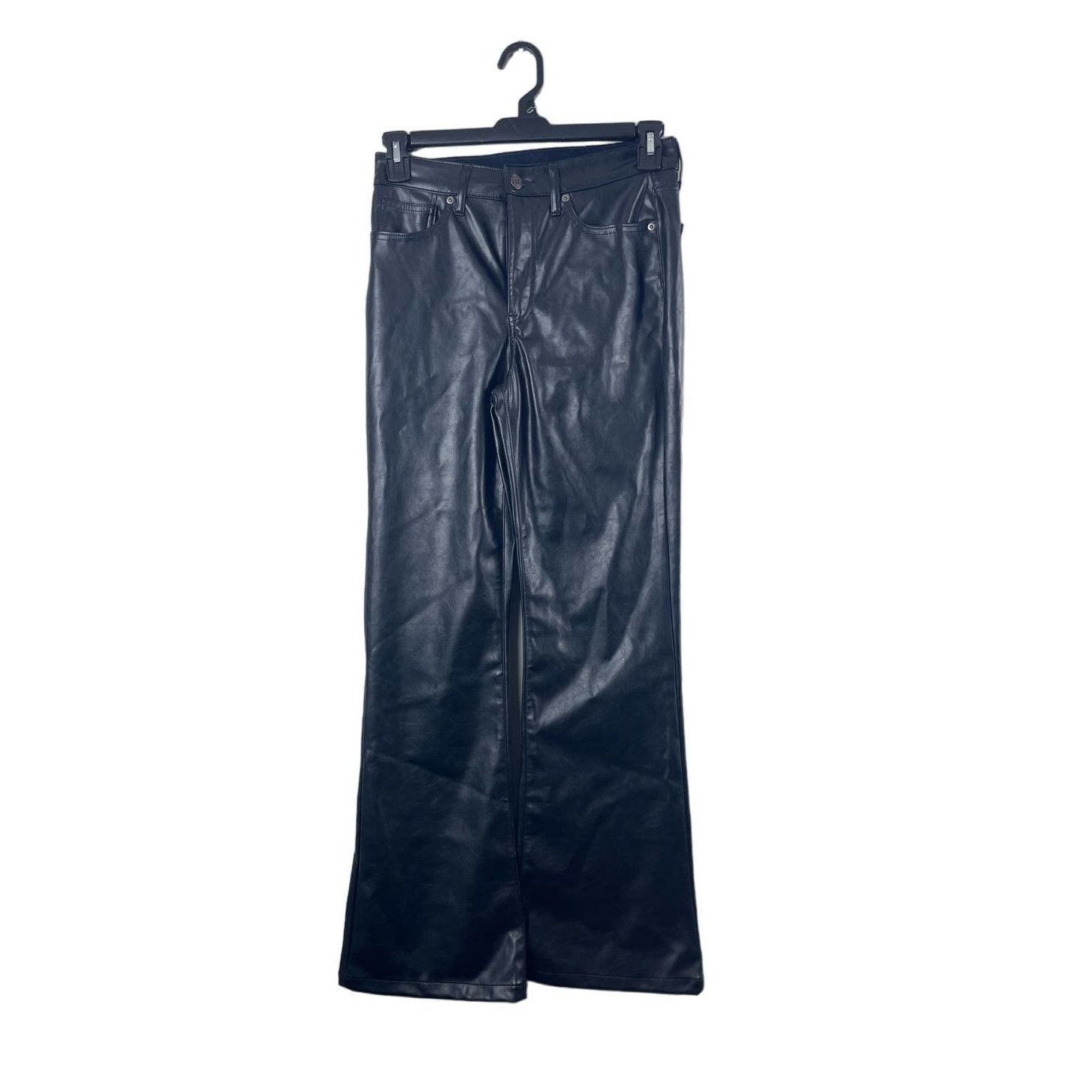 Gap Gap 70s Flare High Rise Pleather Pants 6 | Grailed