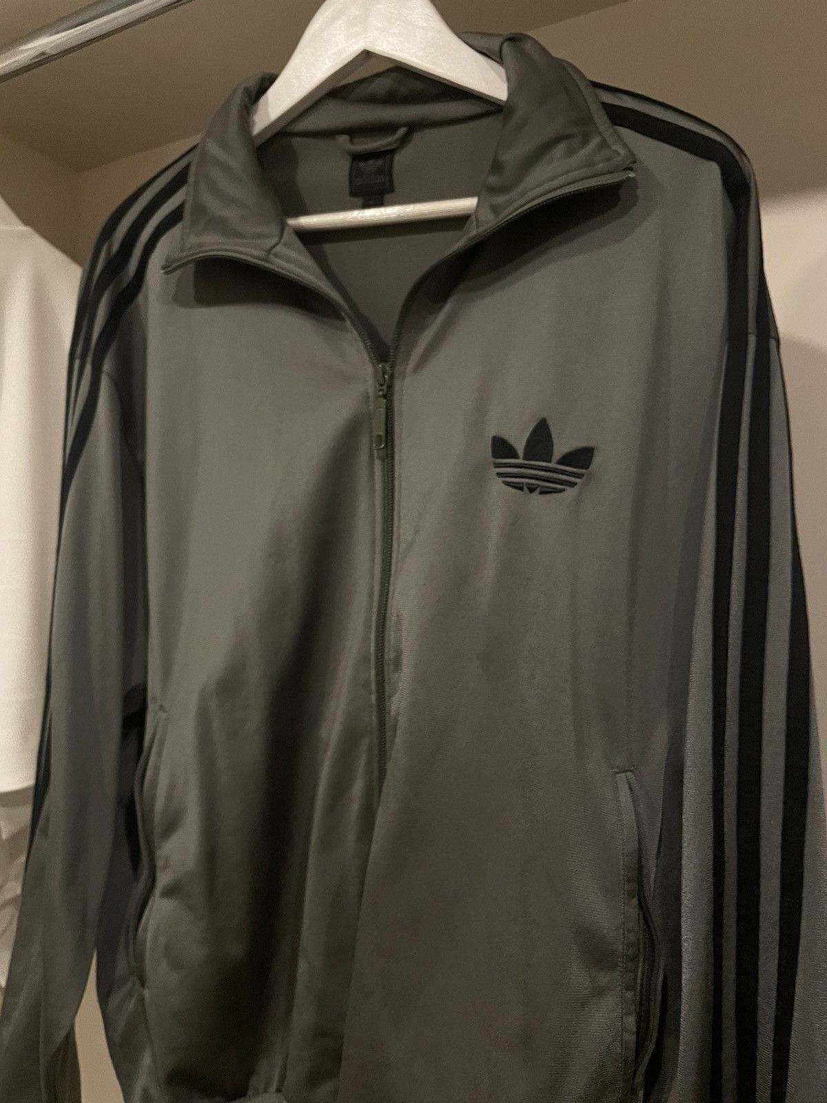 Adidas × Streetwear × Vintage 🔥 Adidas 2010 Olive Track Jacket | Grailed