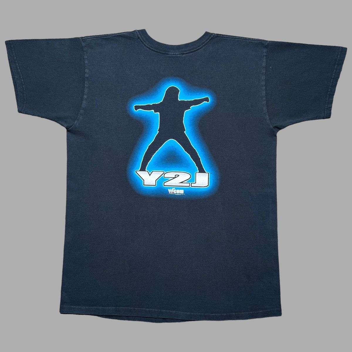 Streetwear × Vintage × Wwf Vintage 2000 Shut The Hell Up Y2J Chris Jericho WWF T-Shirt | Grailed