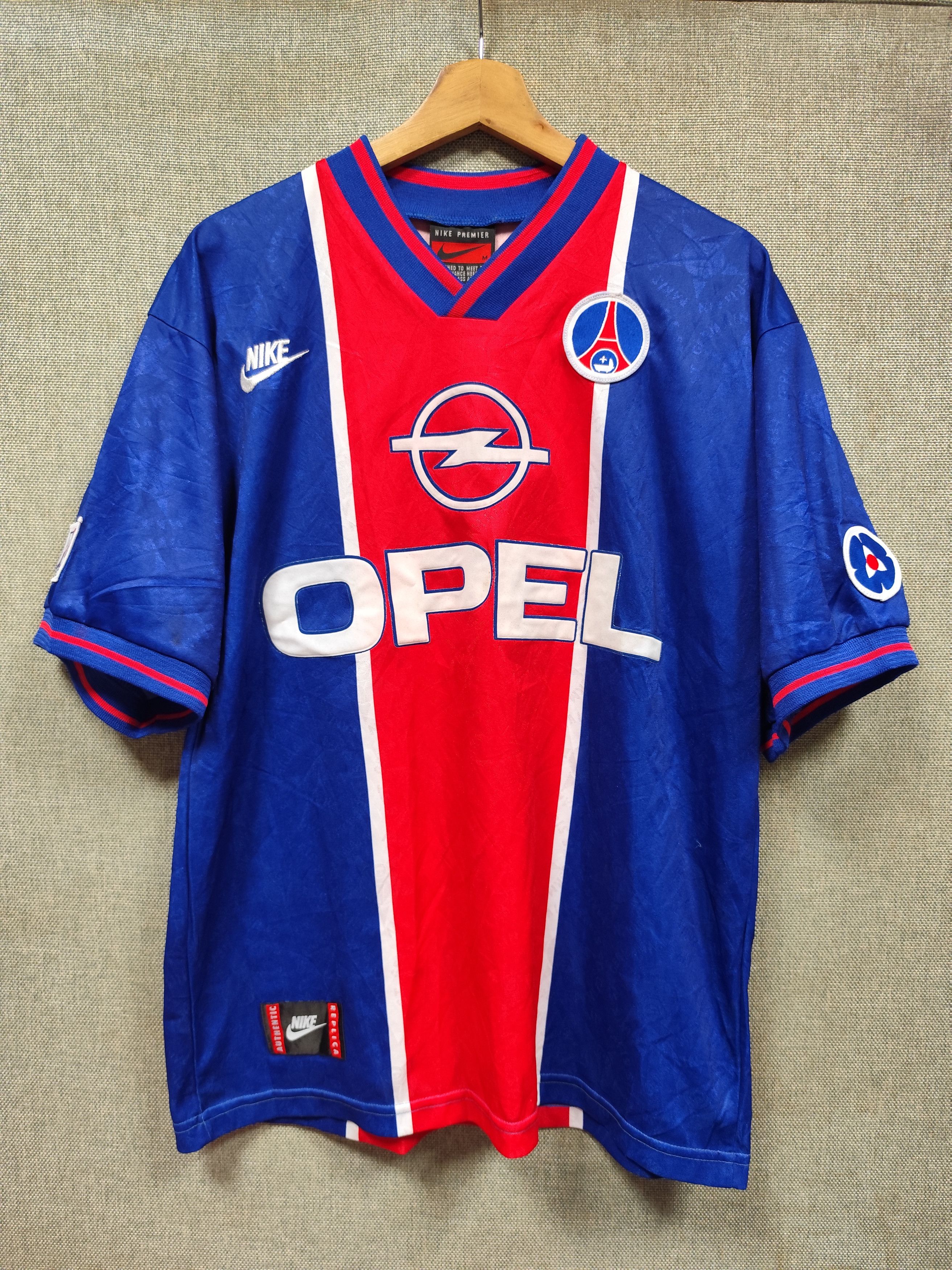 Nike × Soccer Jersey × Vintage Vintage 90s Paris Saint Germain PSG Nike ...