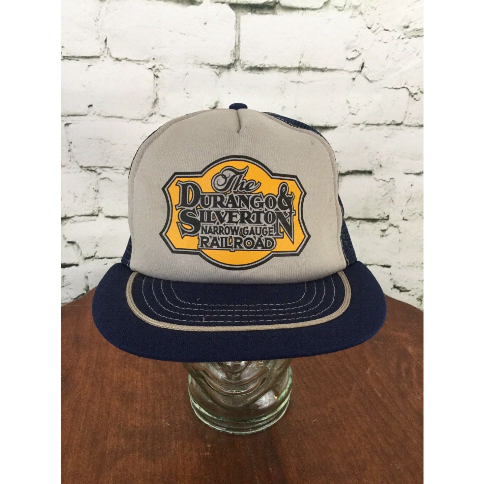 Durango The Durango Silverton Narrow Gauge Railroad Trucker Hat Blue ...