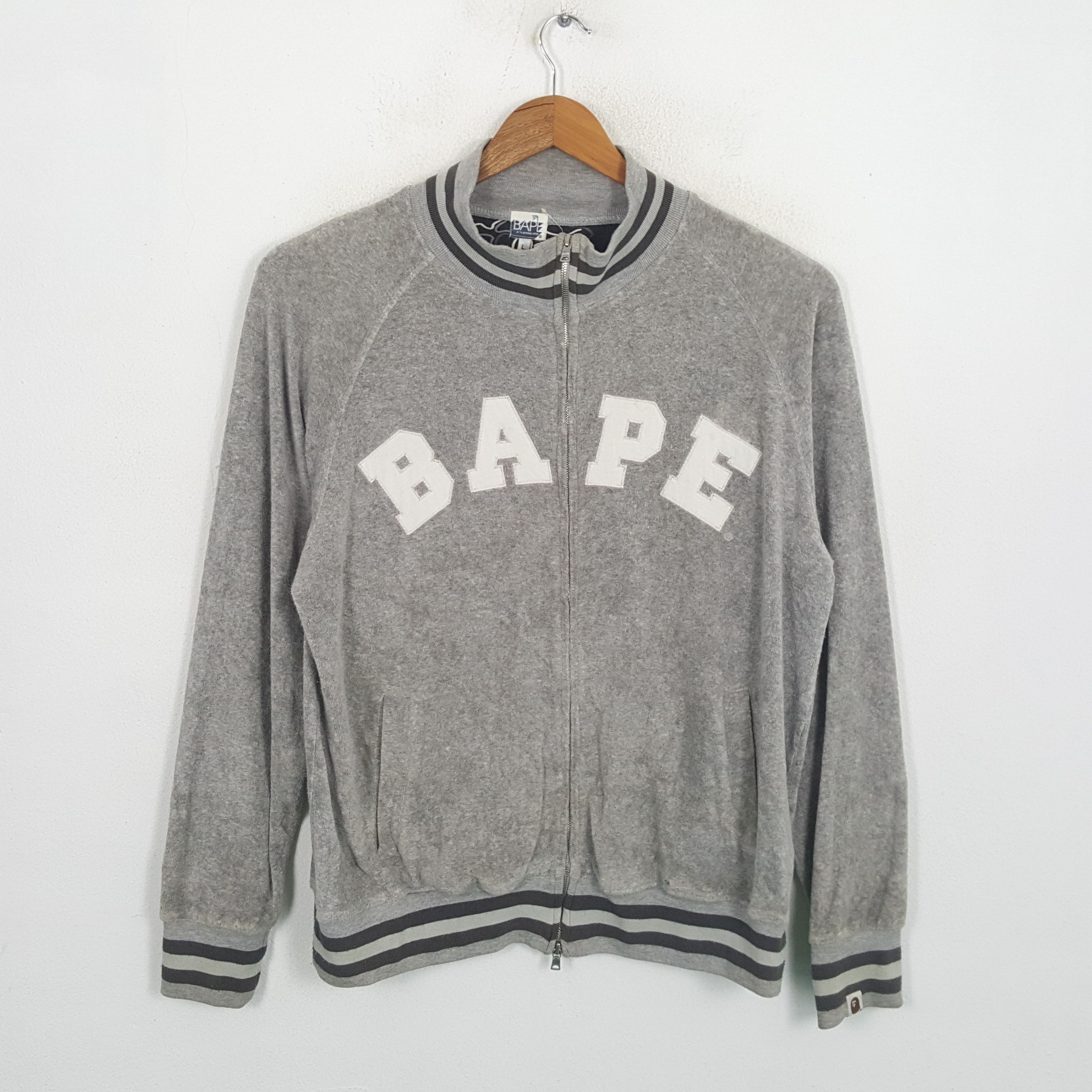 Bape Vintage BAPE Japanese Brand Sweaters Jacket | Grailed