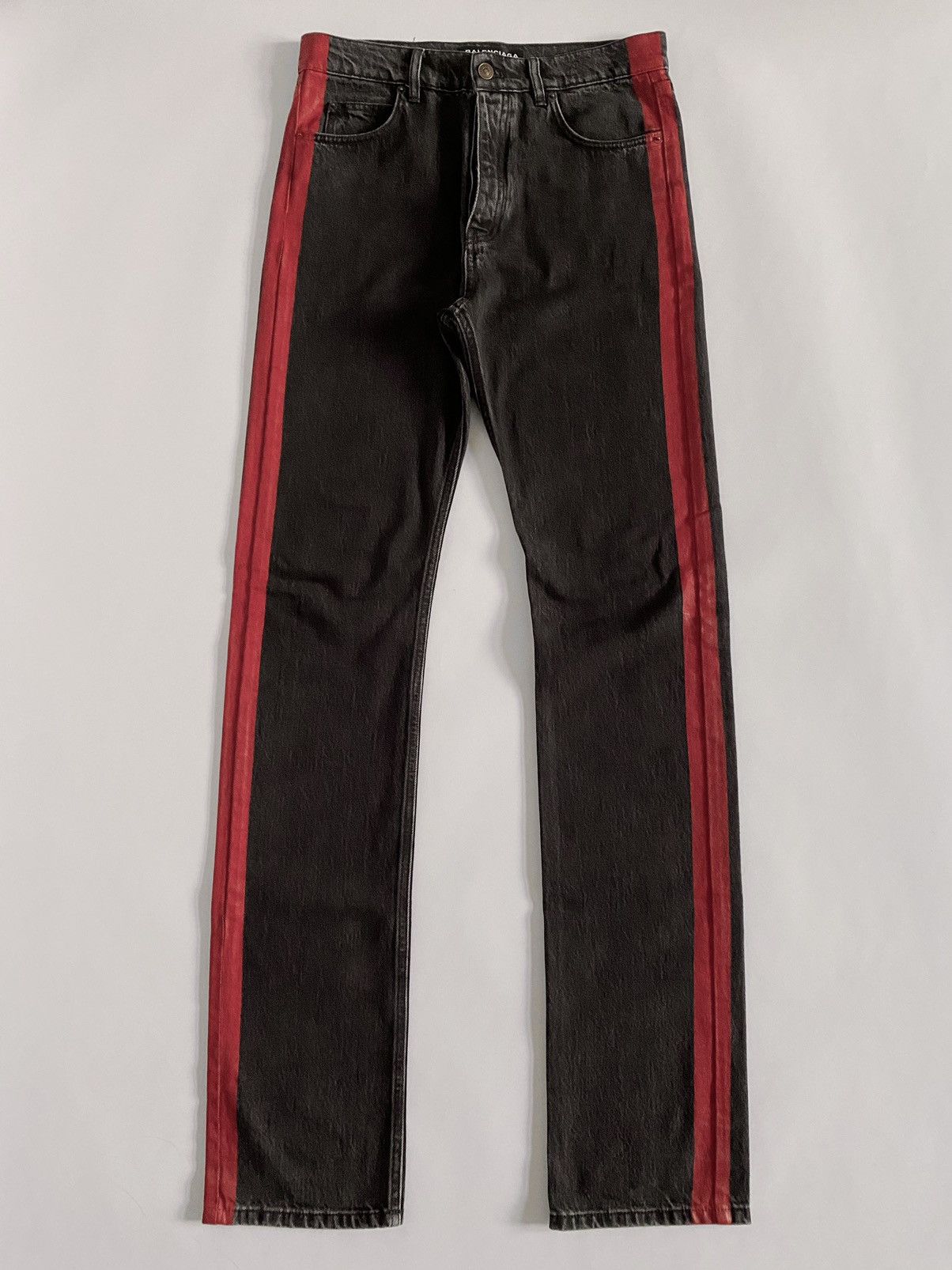 Balenciaga Balenciaga SS17 Side Stripe Denim Jeans | Grailed Balenciaga Balenciaga SS17 Side Stripe Denim Jeans | Grailed
