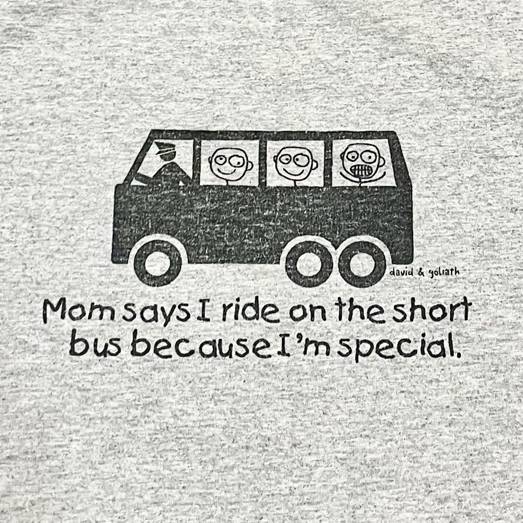 Vintage VINTAGE SHORT BUS HUMOR TEE! | Grailed