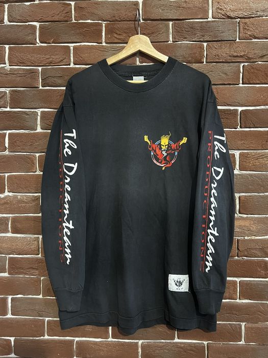 Vintage Rare Vintage 1995 Thunderdome Wizard Gabber Band Tshirt 90s ...