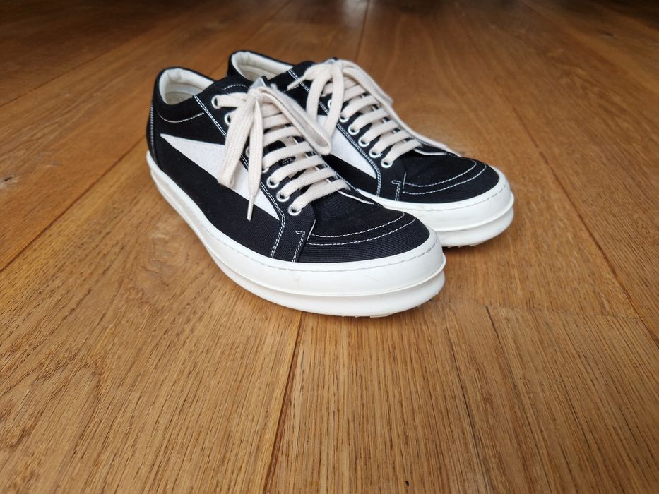 Rick Owens Rick owens drkshdw vintage sneakers 'vans' | Grailed