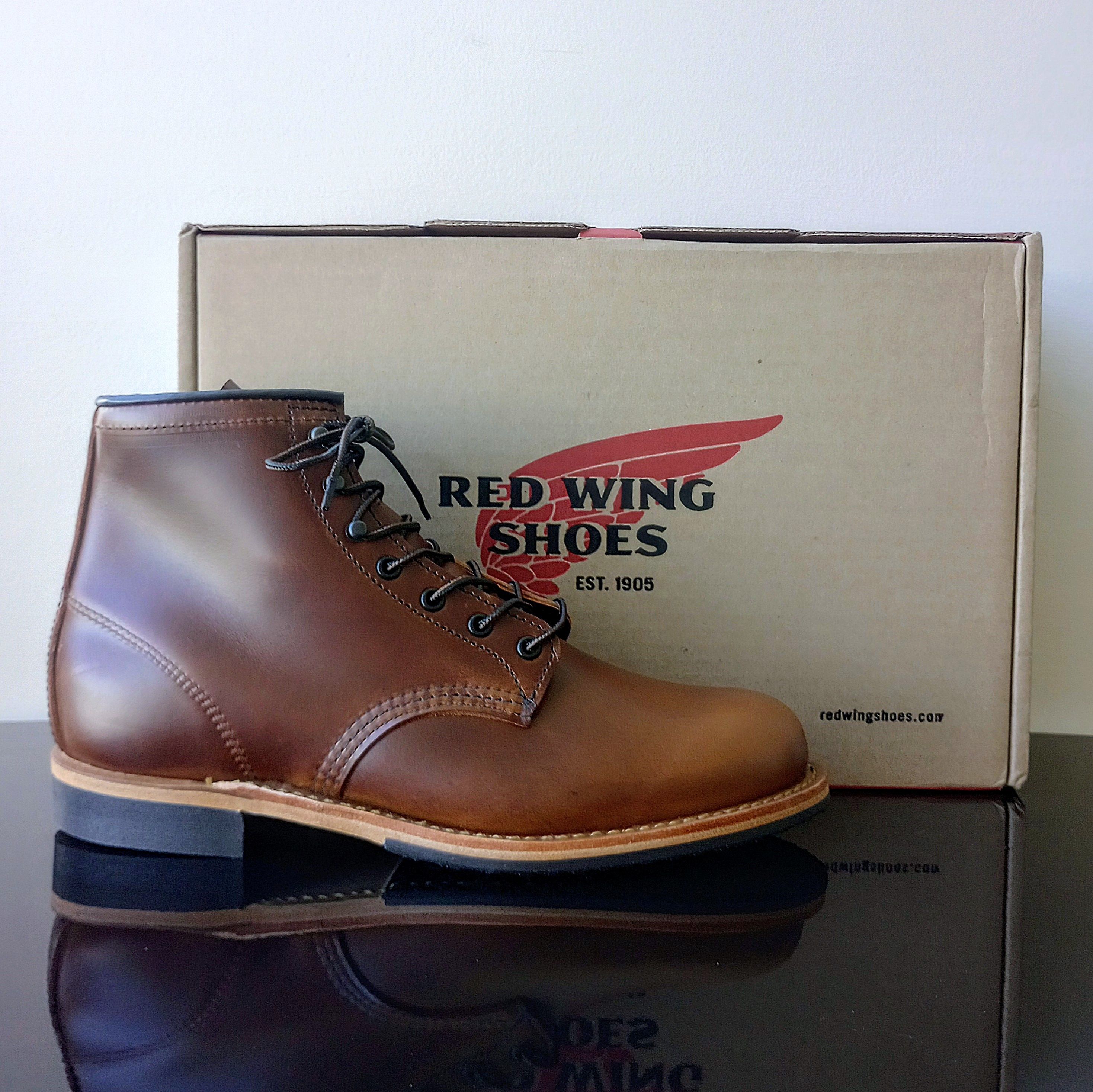 Red Wing Red Wing Heritage Men's Beckman 6-Inch Boot in Cigar Leather ...
