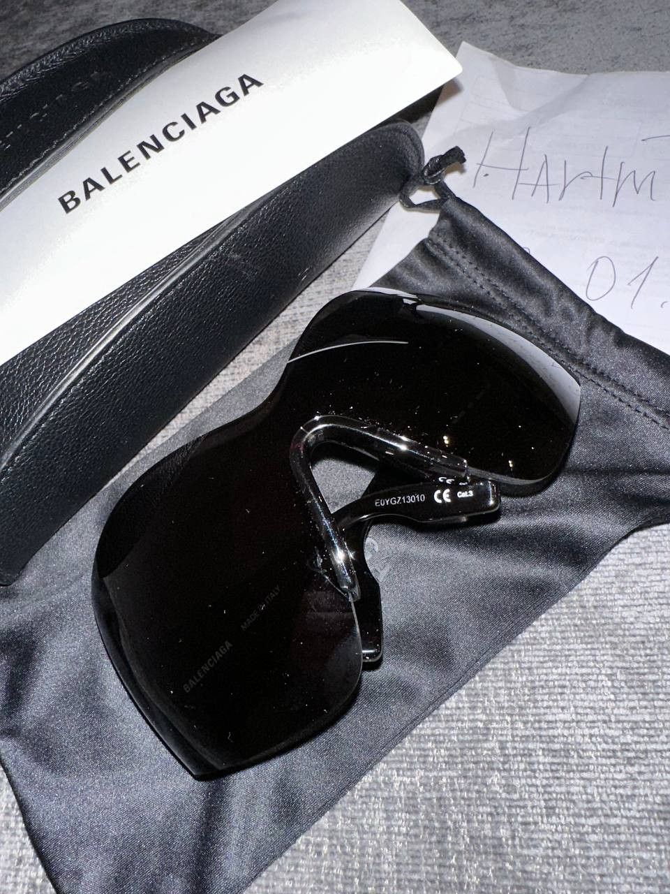 Balenciaga Balenciaga mask sunglasses | Grailed