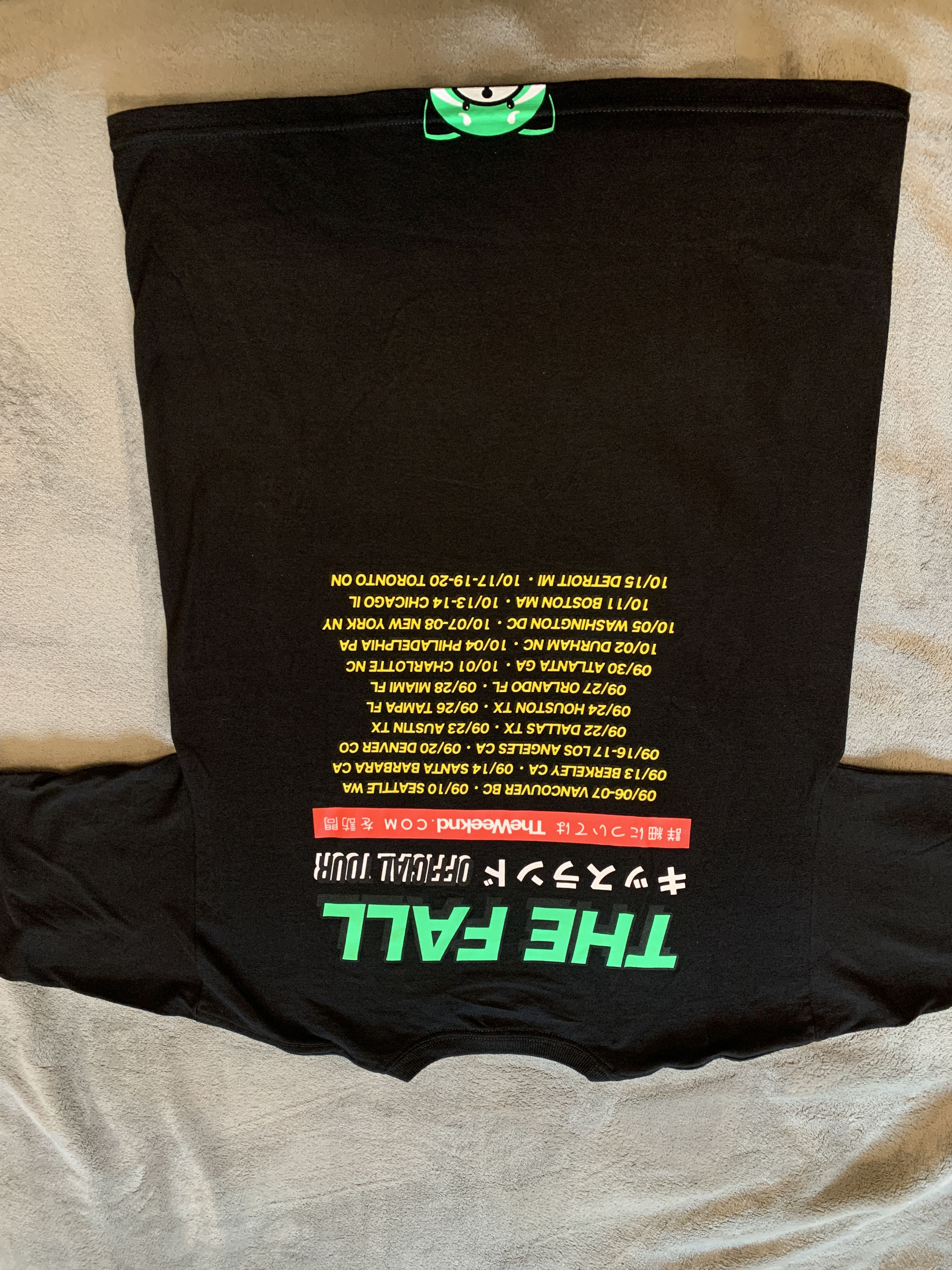 The Weeknd The weeknd official issue xo kiss land tee | Grailed