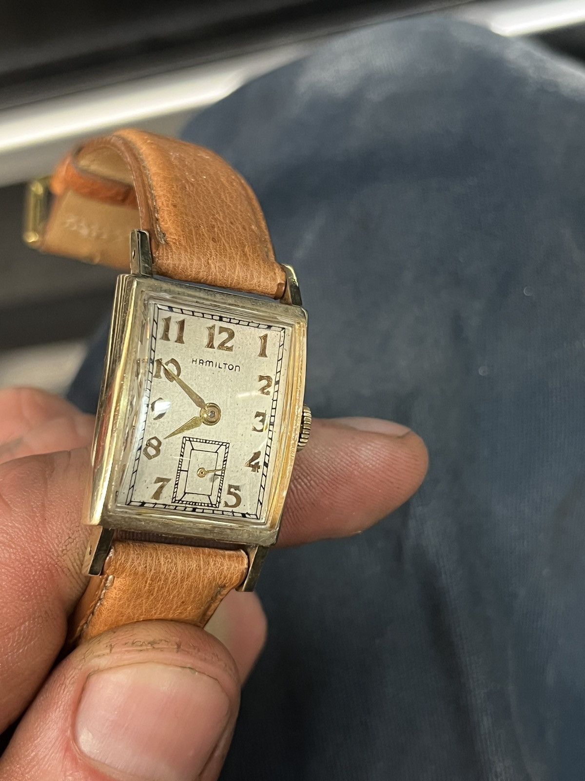 Hamilton Unisex 10k solid gold vintage Hamilton watch 22 jewels | Grailed