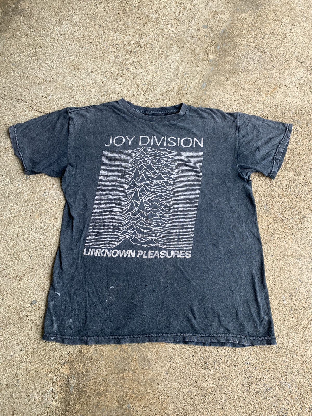 Vintage Vintage Joy Division Faded Distressed Band Tee Shirt | Grailed